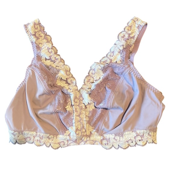 Breezies | Intimates & Sleepwear | Breezies Lilac Lace Front Closure ...
